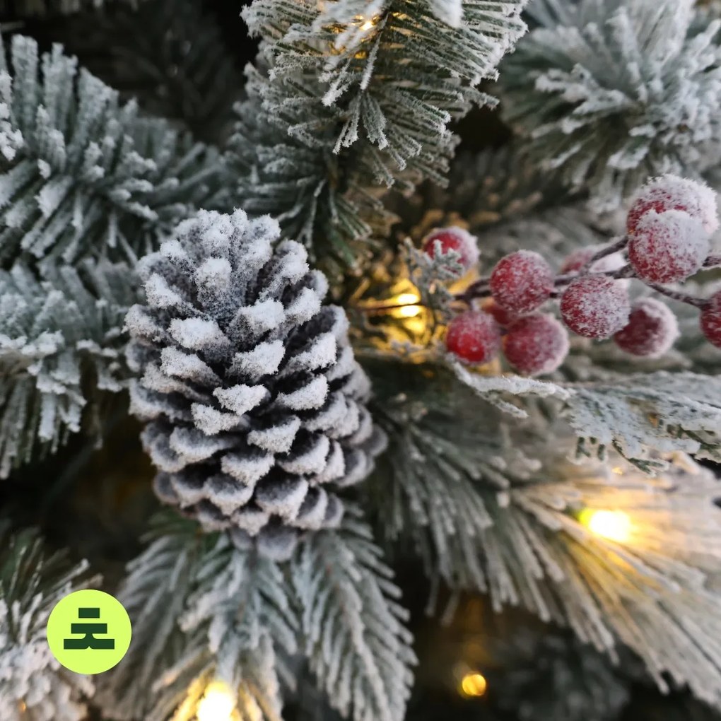 Borovice Zdobená 370 LED 180 cm