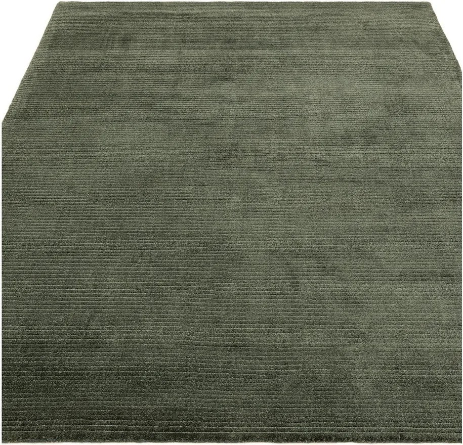 Tmavě zelený ručně tkaný koberec 120x170 cm – Asiatic Carpets