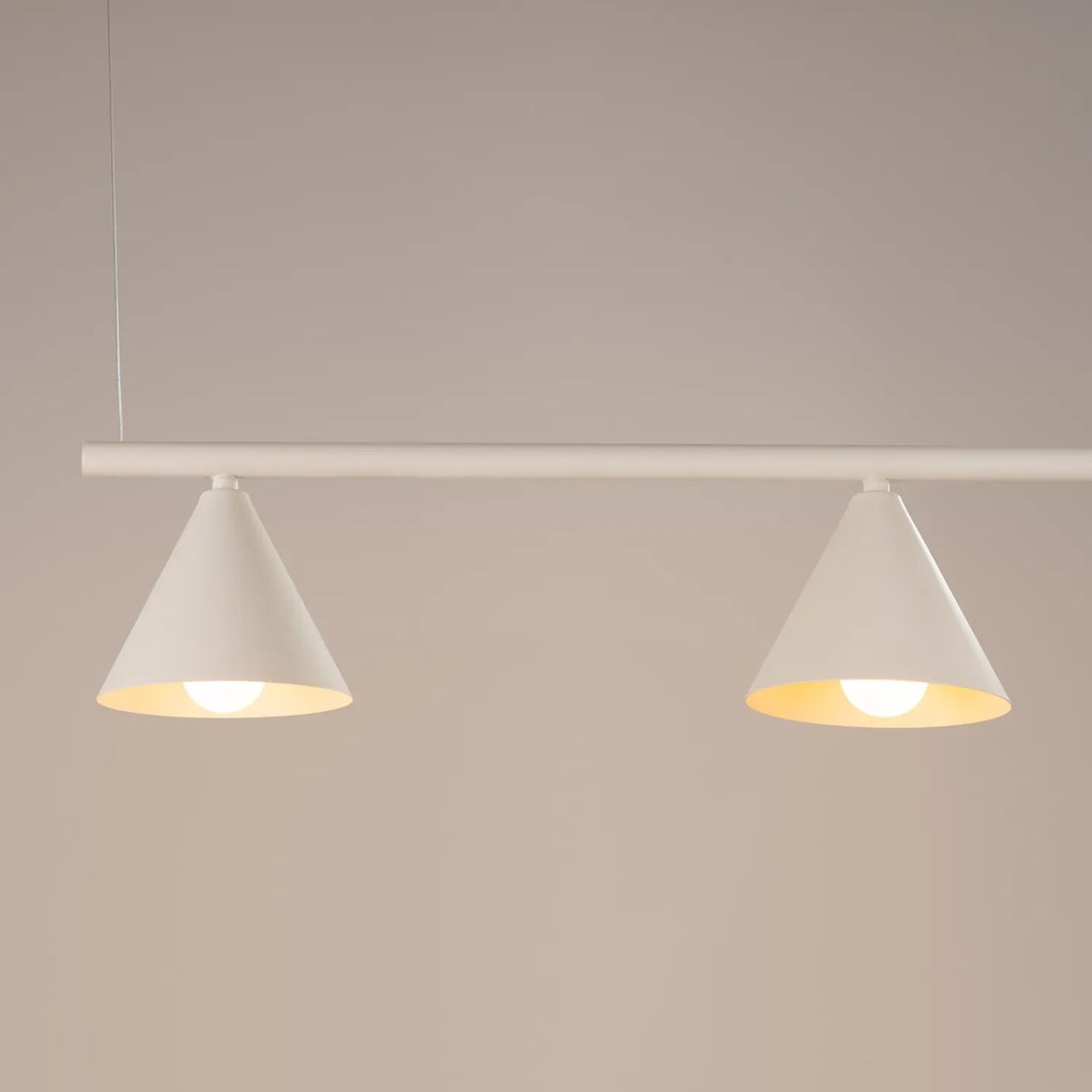 Sollux Lighting Lustr NOX 4L béžový