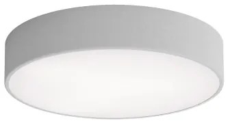 Koupelnové stropní svítidlo se senzorem CLEO 3xE27/24W/230V pr. 40 cm šedá IP54