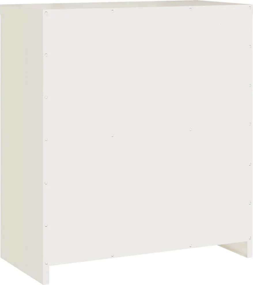 Kartotéka bílá 79 x 40 x 90 cm ocel 339732