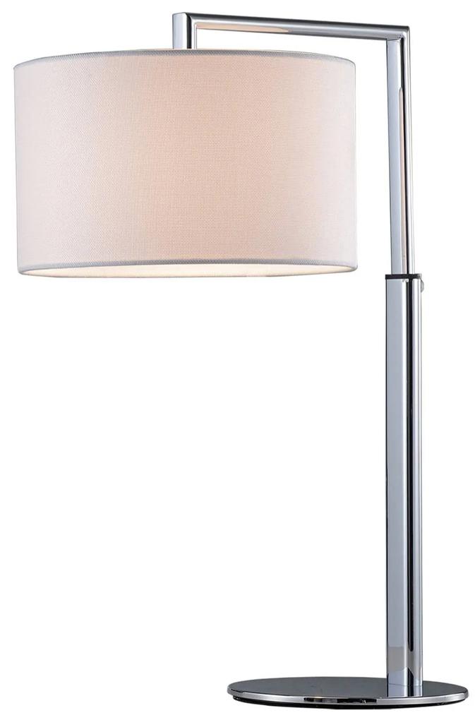Lucande Iska stolní lampa, nastavitelná, bílá