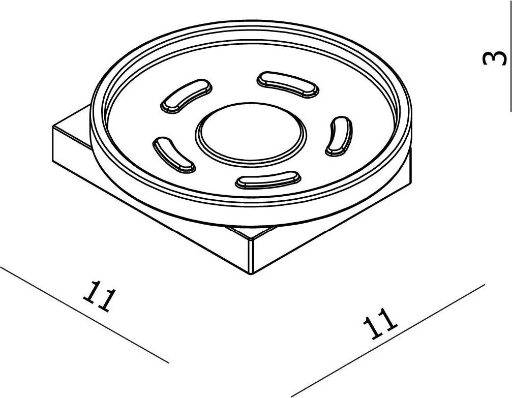 Sapho Sapho, QUINNY mýdlenka, chrom, QE512