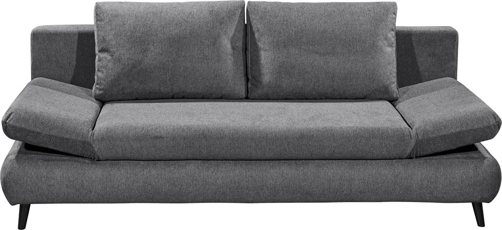 XXXLutz ROZKLÁDACÍ POHOVKA, textil, kompozitní dřevo, antracitová MID.YOU - Rozkládací pohovky - 002220051505