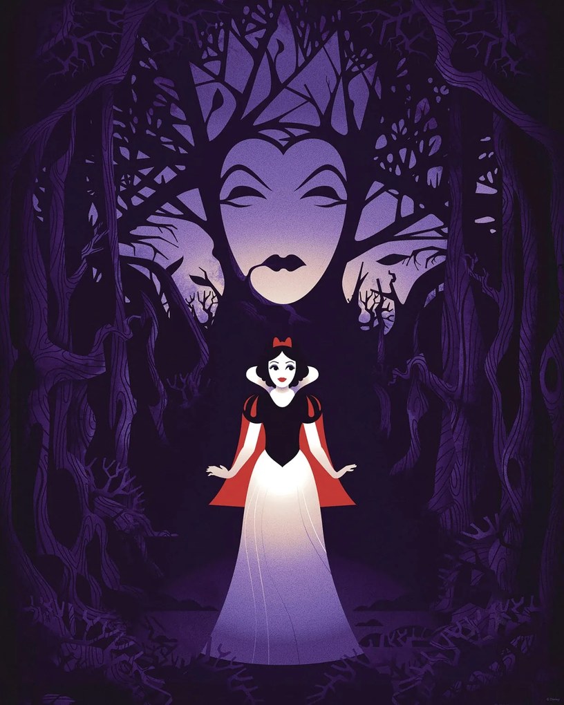 Komar Plakát Disney Snow White Evil Queen 40 x 50 cm