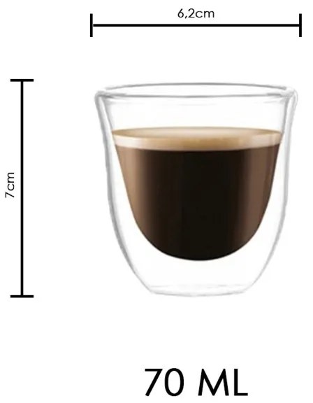 Flamenco Mystique Termo sklenice na kávu 70ml 1ks SZK31