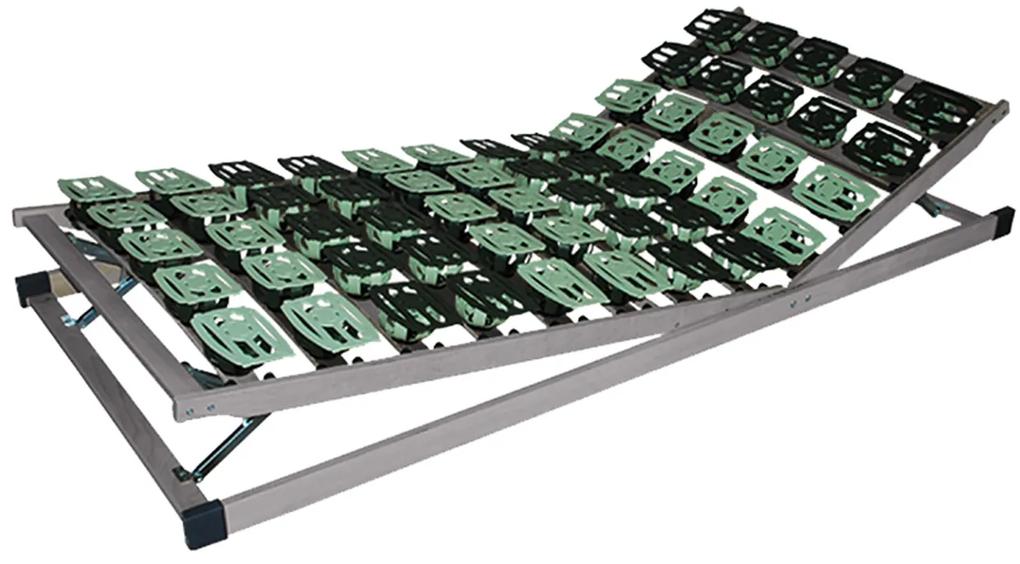 Modulový rošt Postelia SPECTRA 60 HN 200 x 90 cm - polohovací luxusní rošt s aktivními moduly různých tuhostí