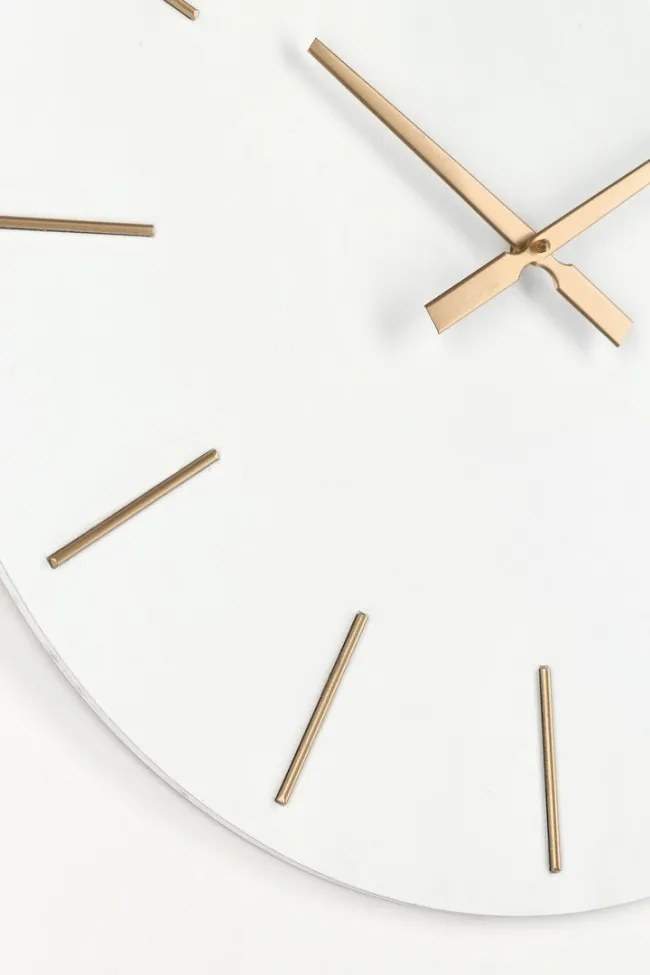 BIZZOTTO Nástěnné hodiny TIMELINE bílé 60cm 0182379