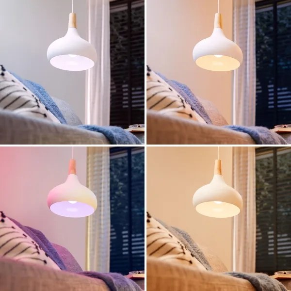 LED RGB Stmívatelná žárovka Philips SMART A60 E27/8,5W/230V 2200-6500K + DO