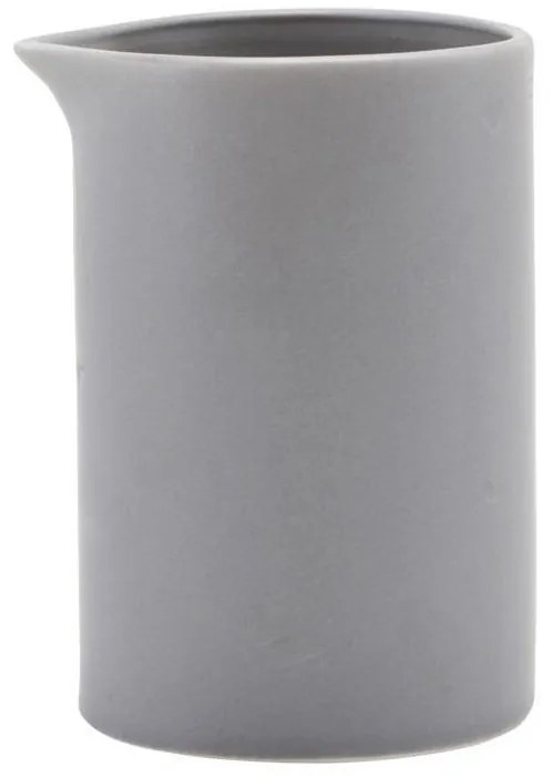 House Doctor Porcelánový džbánek na mléko Grey 200ml, šedá barva, porcelán