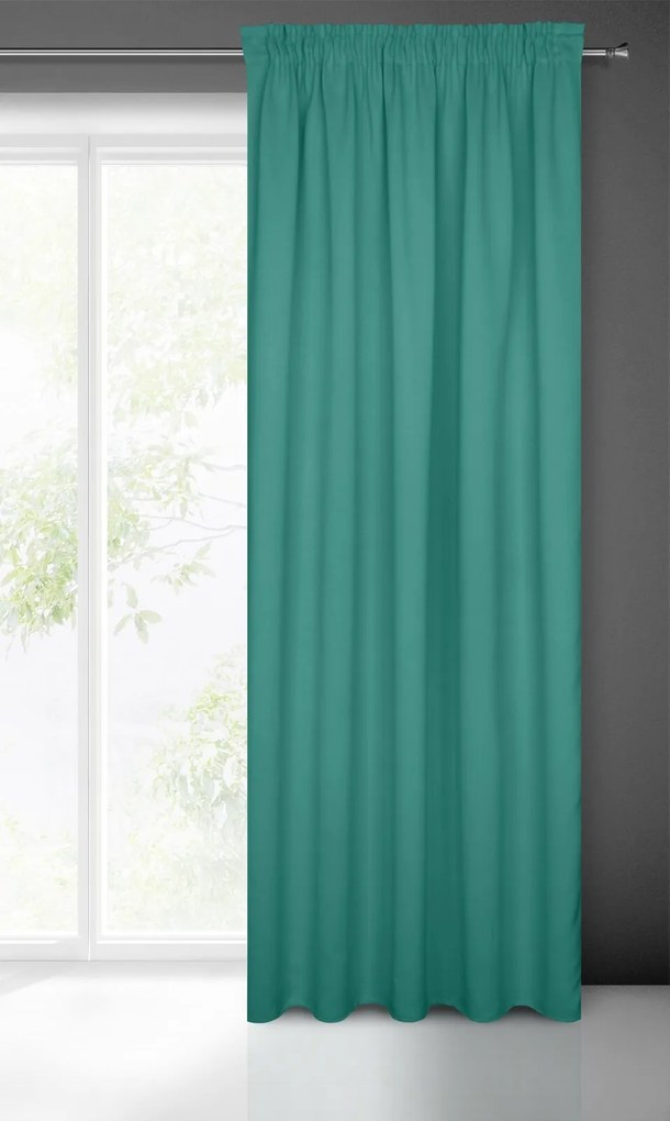 ZATEMŇOVACÍ ZÁVĚS NA PÁSCE BLACKOUT 135X270 CM MENTOLOVÁ