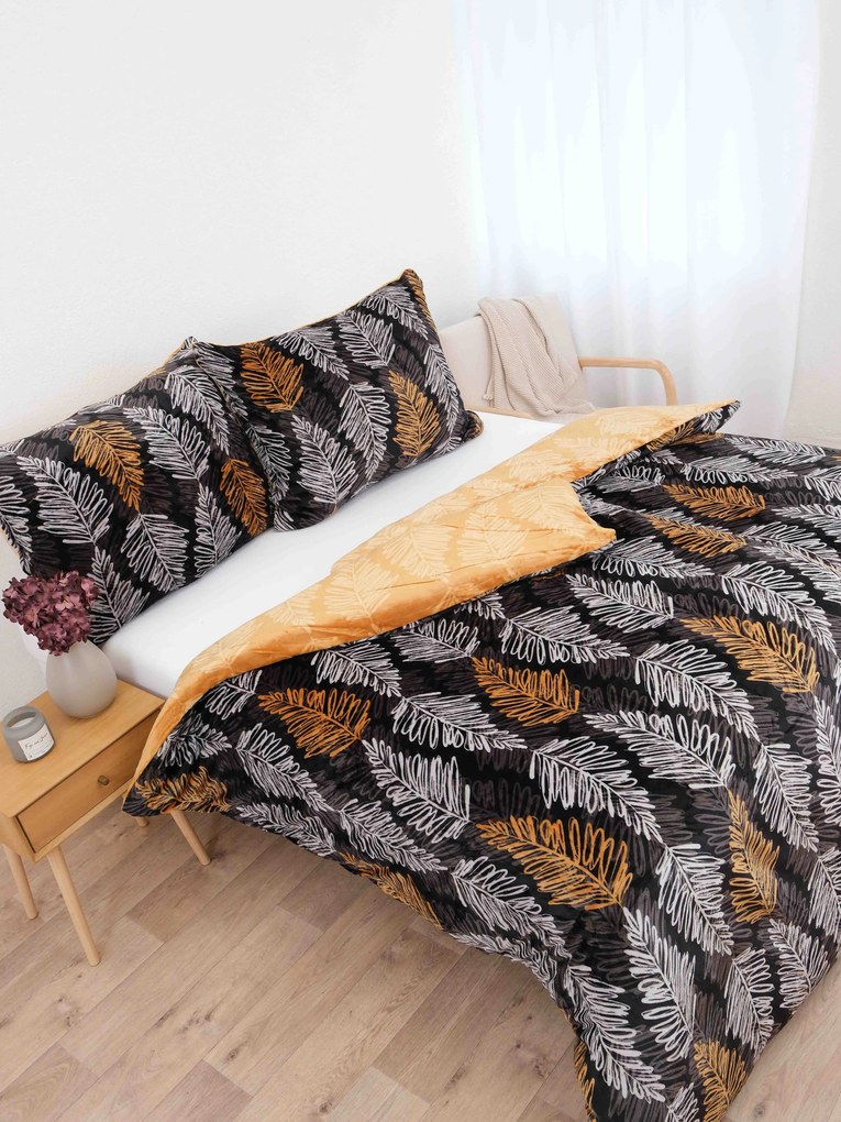 MK Lůžkoviny Francouzské mikroplyšové povlečení Exclusive - Zoe 220 × 200 cm, 2ks 70 x 90 cm