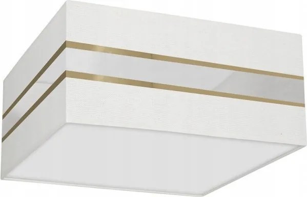 Milagro Stropní svítidlo Čtverec Ultimo White 2xE27 Stropní svítidlo 1 ks