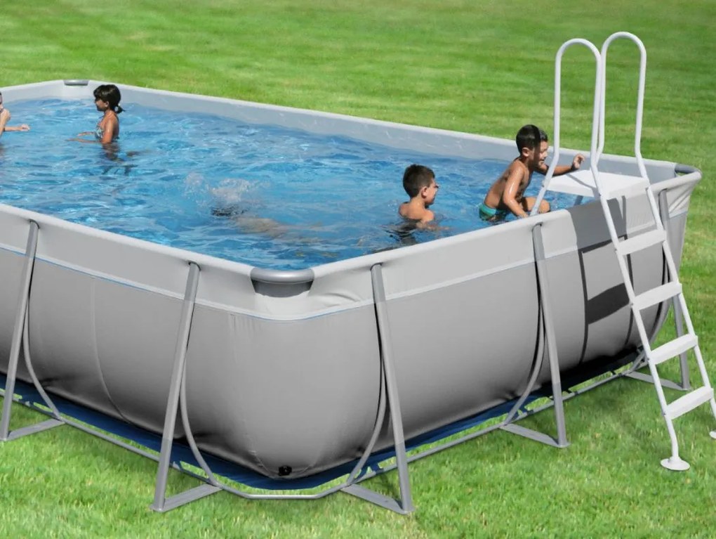 Technypools Bazénový set NIAGARA 460 5,10 x 3,06 x 1,25 m (9903K) Barva: šedá