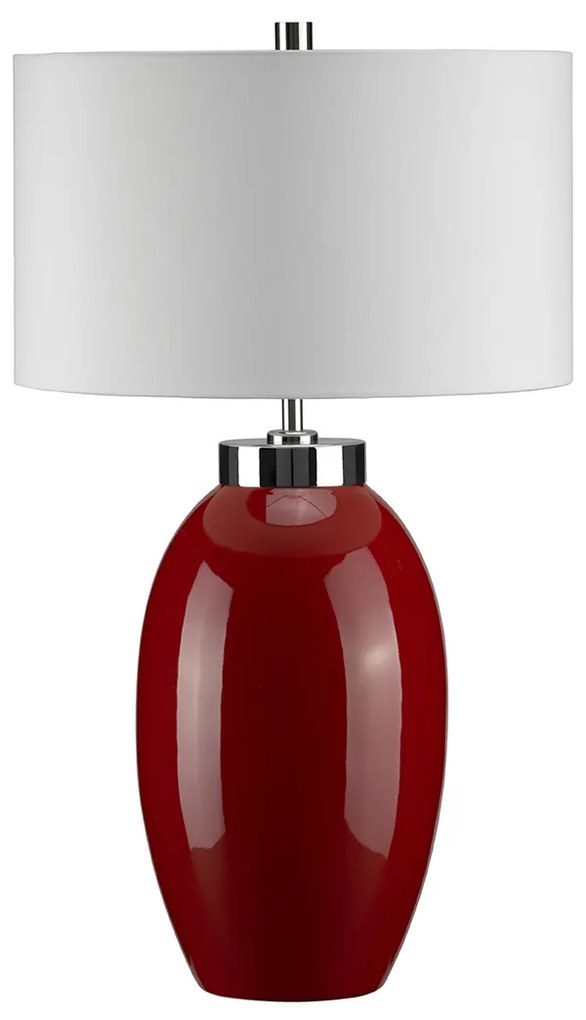 Victor 1 žárovka Small Stolní lampa - Red