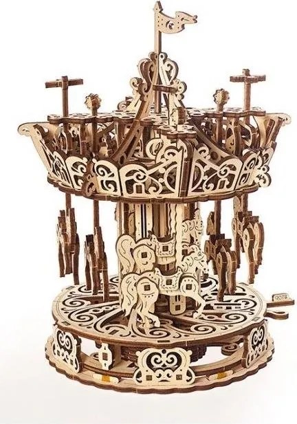 Ugears 3d puzzle kolotoč 305 dílků