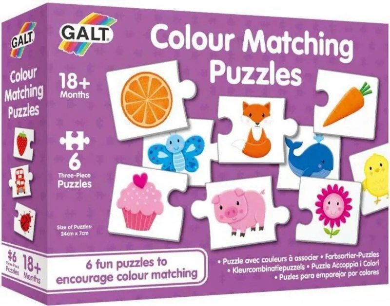 Galt Puzzle – barvy co k sobě patří