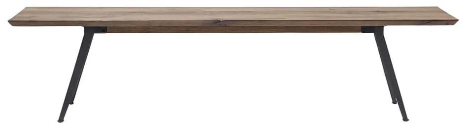 Lavice s deskou z dubového dřeva Kare Design Bank Gym, 200 cm