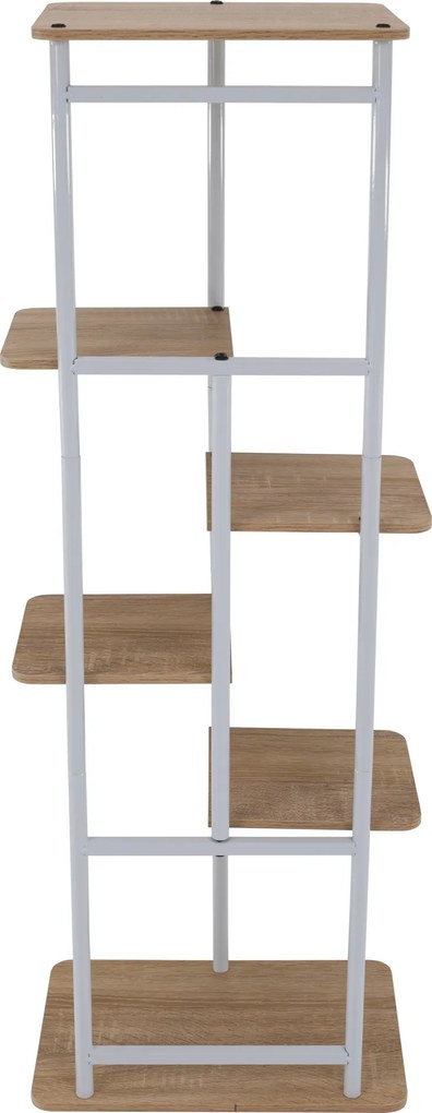 Stojan na květiny, bílá/dub sonoma, LEDOR TYP 2