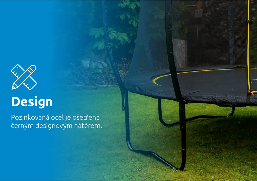 Marimex Comfort 366 cm + ochranná síť + schůdky