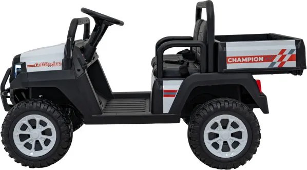Elektrické autíčko Pick-Up Champion bílé