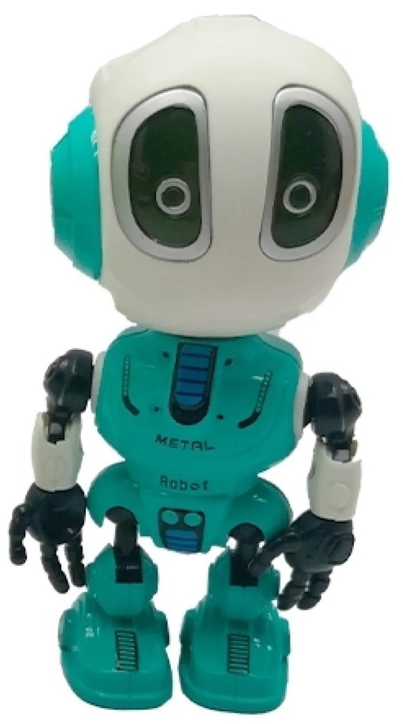 Interaktivní robot modrý 12cm