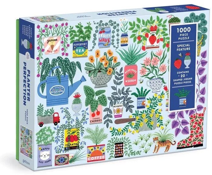 Galison Puzzle Sázení květin 1000 dílků