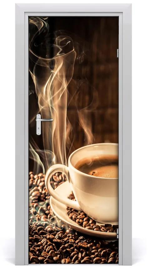 Fototapeta na dveře samolepící aromatická káva 95x205 cm