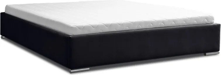 Eka Čalouněná postel LANA 120 x 200 cm Barva látky Trinity: Světle hnědá (Trinity 2306), Úložný prostor: Bez úložného prostoru