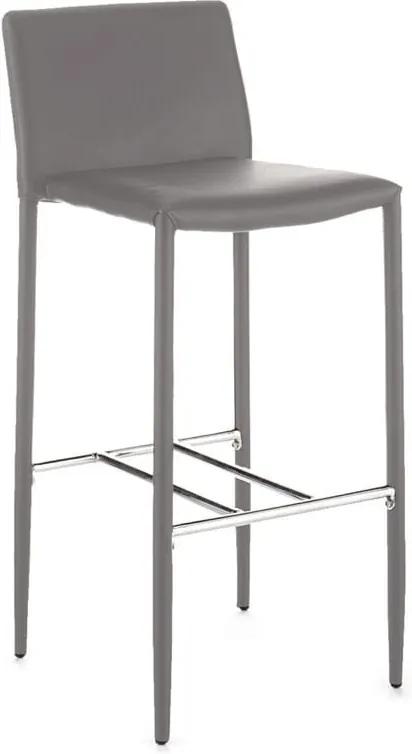 Tomasucci Barové židle LION GREY 96x43x50cm,  šedá