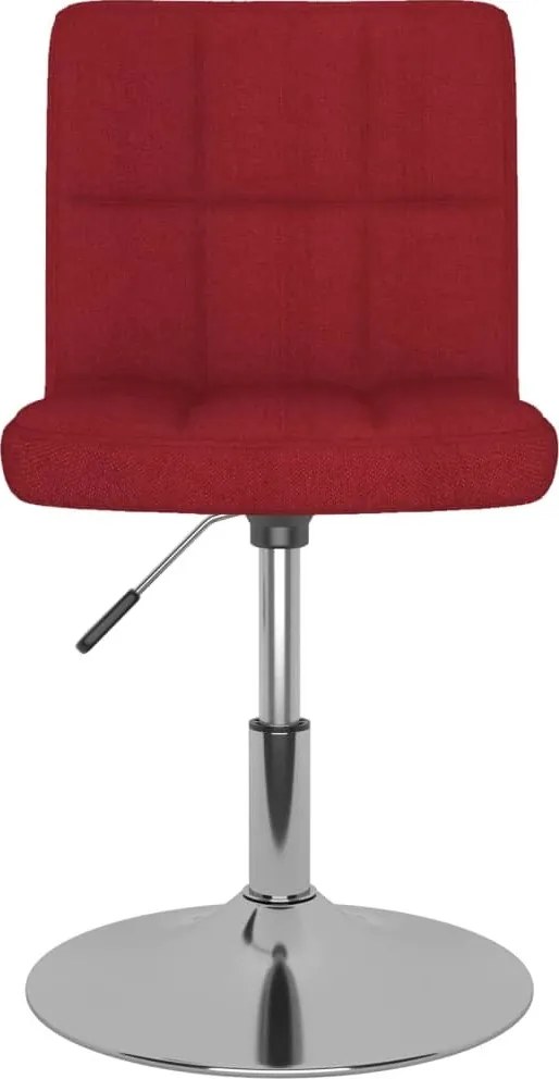 vidaXL Otočná jídelní židle textil [3087470] Barva: Hnědá