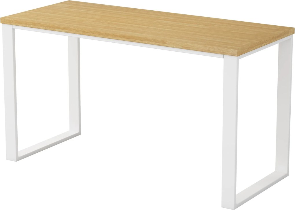 Kancelářský stůl Houseland Nuvia Home 05 160 cm dub/bílý
