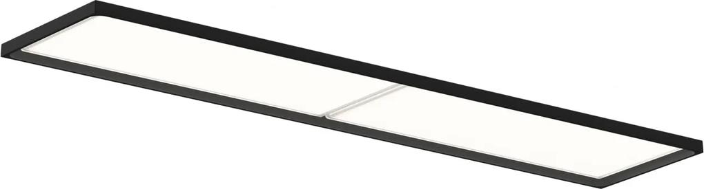 Stropní světlo Slim Box Recessed LED 3000K s mikroprismatickým difuzorem ovládání osvětlení Dali černé