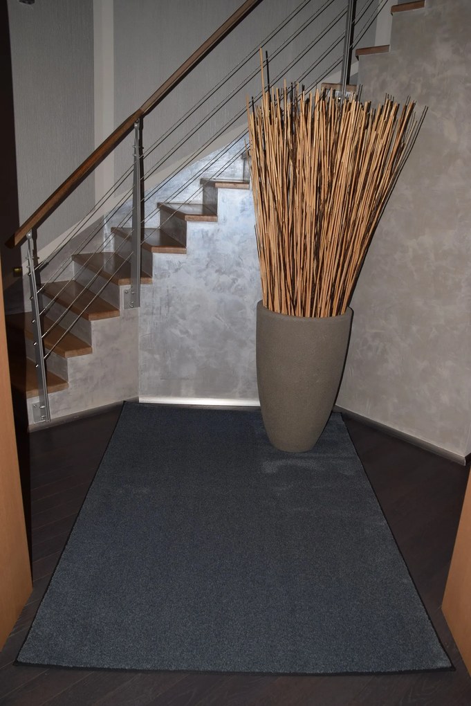 Lano, Kusový koberec Supersoft s bordurou 780 sv. modrý, 60x100, modrá, ložnice