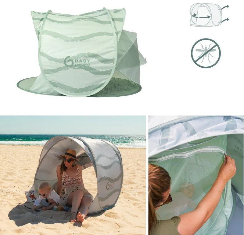 Babymoov Skládací UV stan Moov & Protect Green Lagoon
