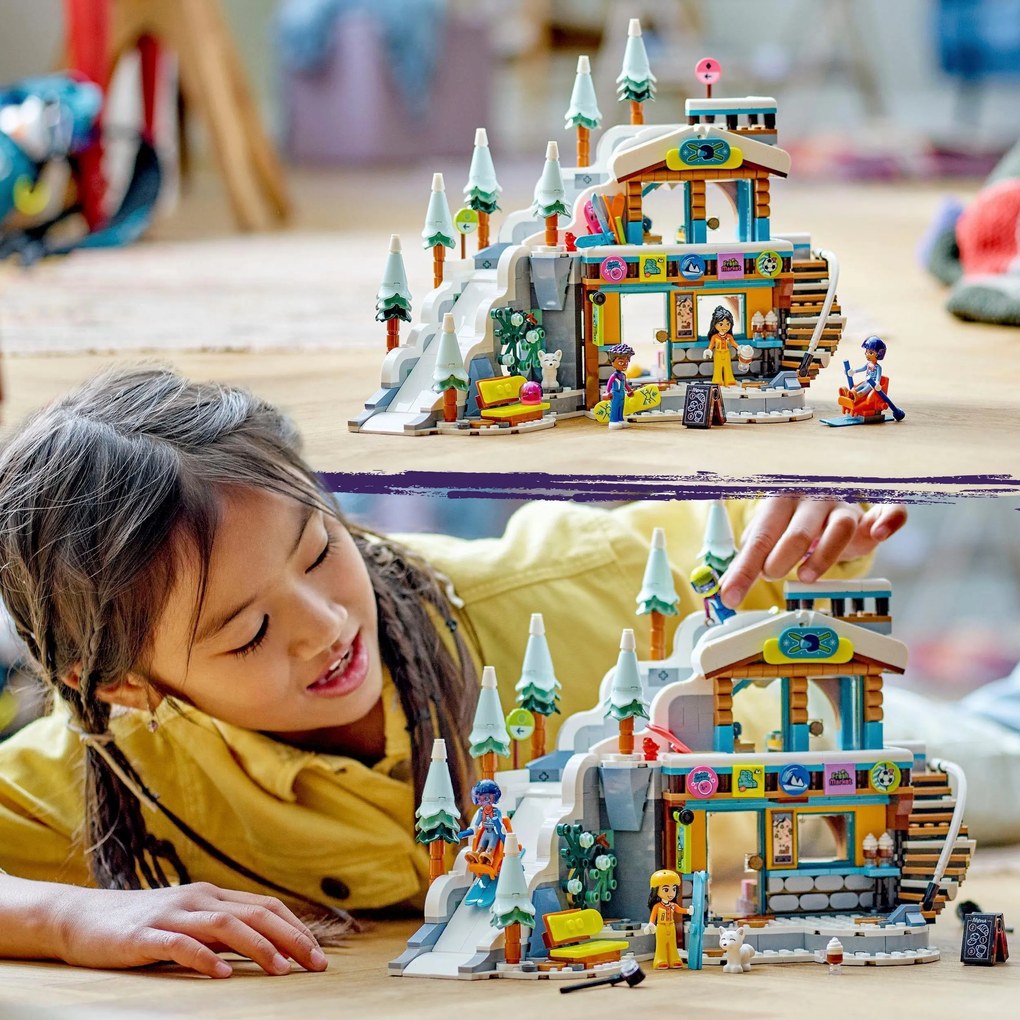 LEGO FRIENDS (41756) Lyžařský resort s kavárnou