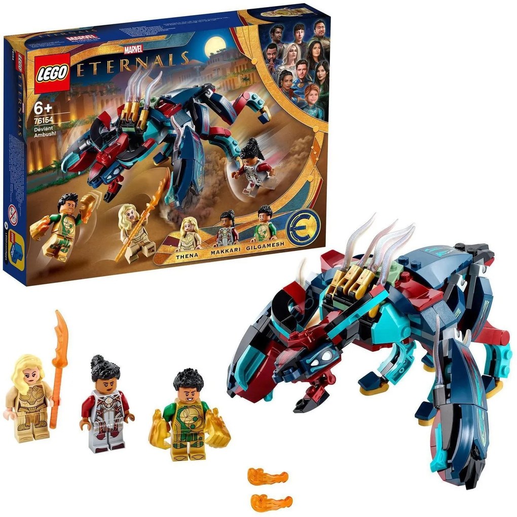 Lego stavebnice lego marvel 76154 deviantova léčka!