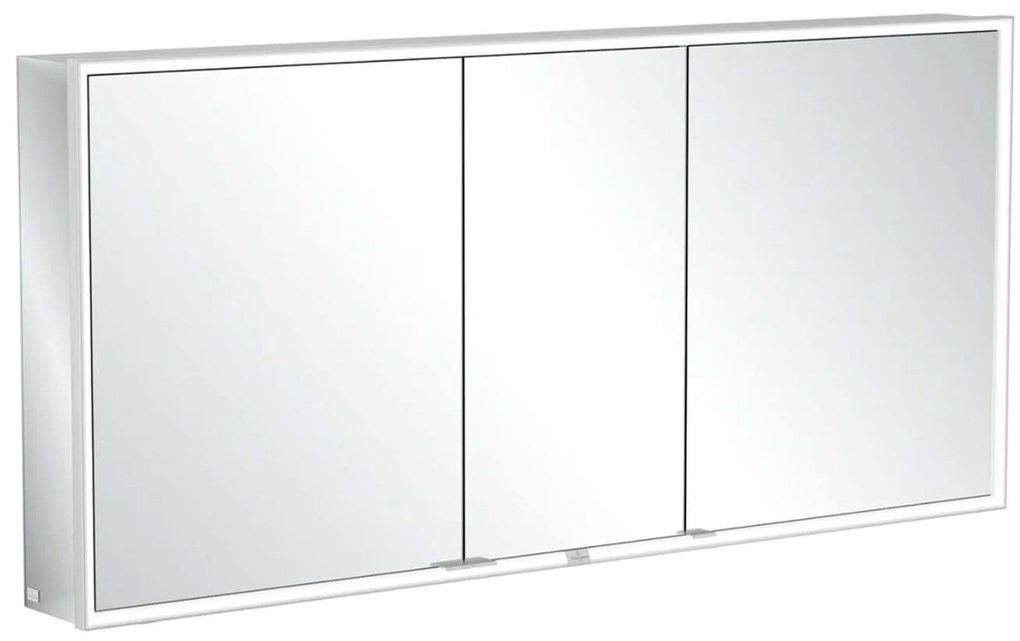 Villeroy & Boch My View - Zrcadlová skříňka s LED osvětlením, 160x75x17 cm, hliník A4551600