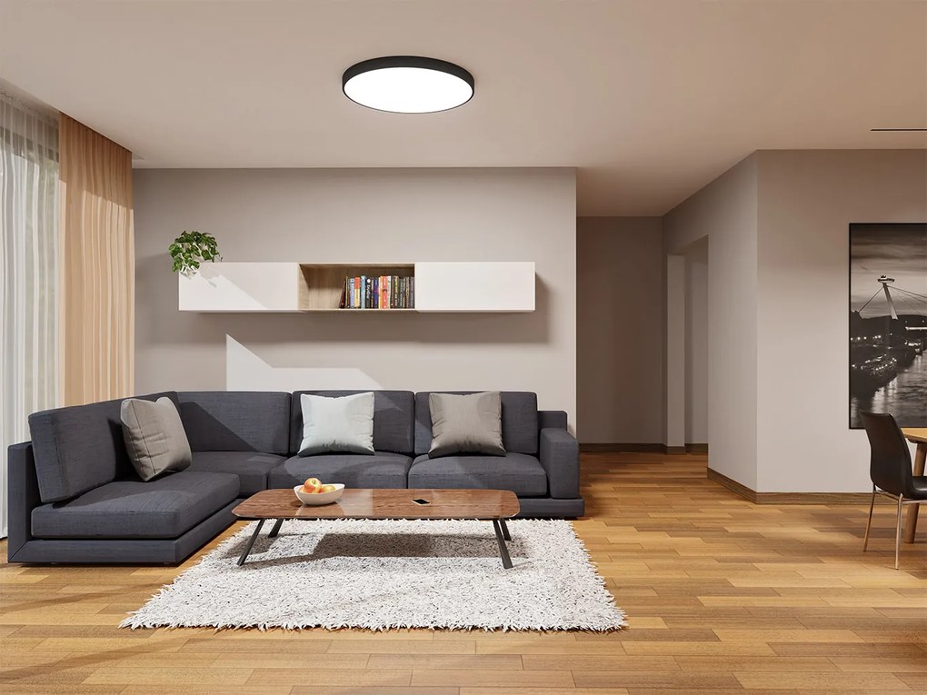 Led2 Stropní LED svítidlo MONO SLIM ø 60 cm Barva: Bílá, Stmívání, řízení: ON/OFF