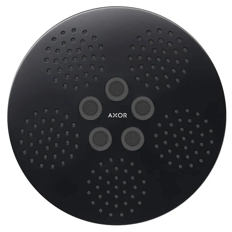 Axor One - Hlavová sprcha 280 1jet s přívodem ze stropu, černá matná 48493670