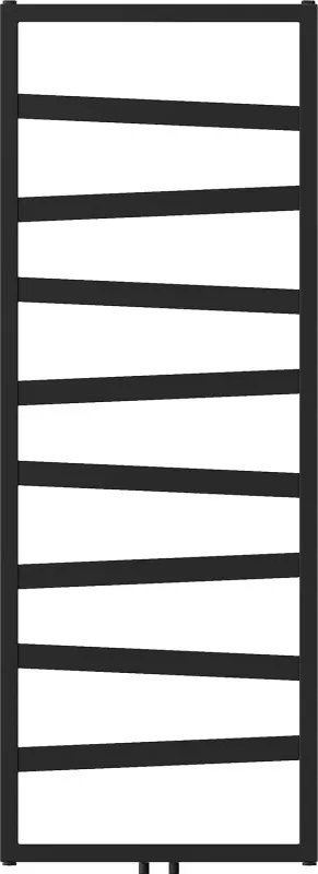 Mexen, Mexen Zoom dekorativní koupelnový radiátor 1430 x 530 mm, 477 W, černý - W130-1430-530-00-70
