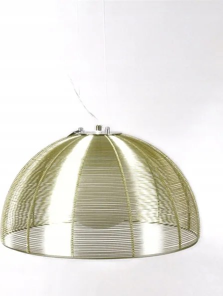 Závěsná lampa Aluminiová Zlatý Lesk, průměr 50 cm