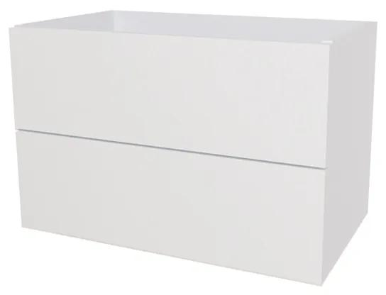 Mereo Aira, koupelnová skříňka 81 cm, Multidecor, bílá perlička CN791SBIEL