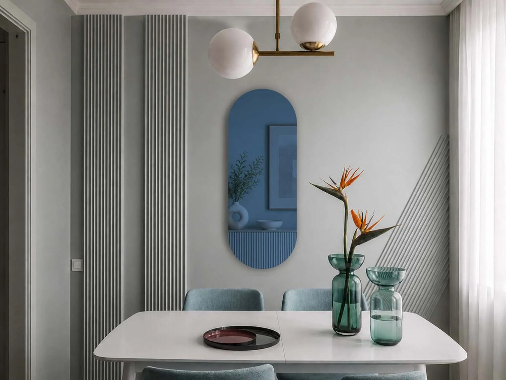 Modré zrcadlo Base B38 25×60