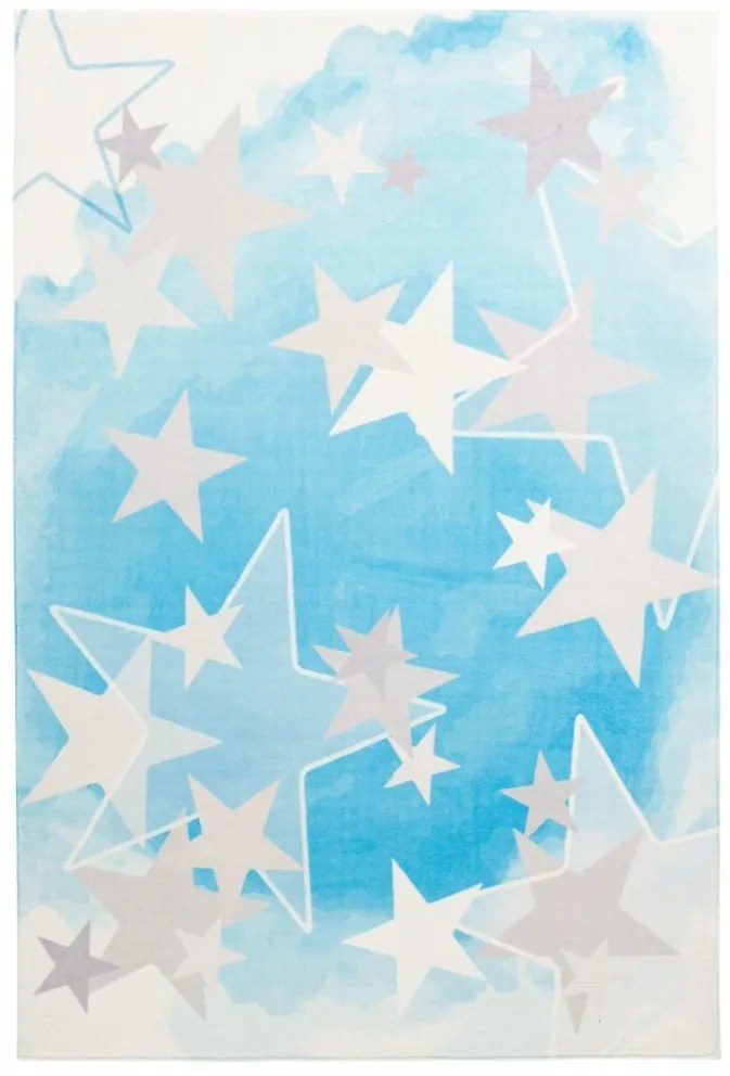 Obsession koberce Dětský kusový koberec Stars 410 blue - 160x230 cm