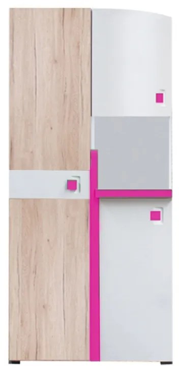 Prádelník COL14 Colorato Růžový