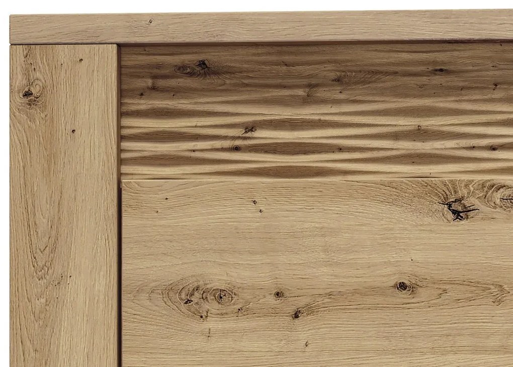 Casarredo - Komfort nábytek Vitrína PATENS 3-dveřová, dub artisan