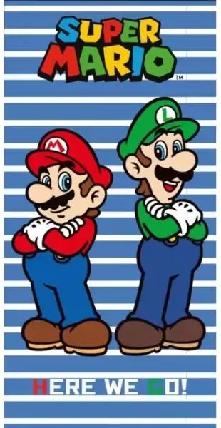 Carbotex osuška Super Mario a Luigi 70x140 cm