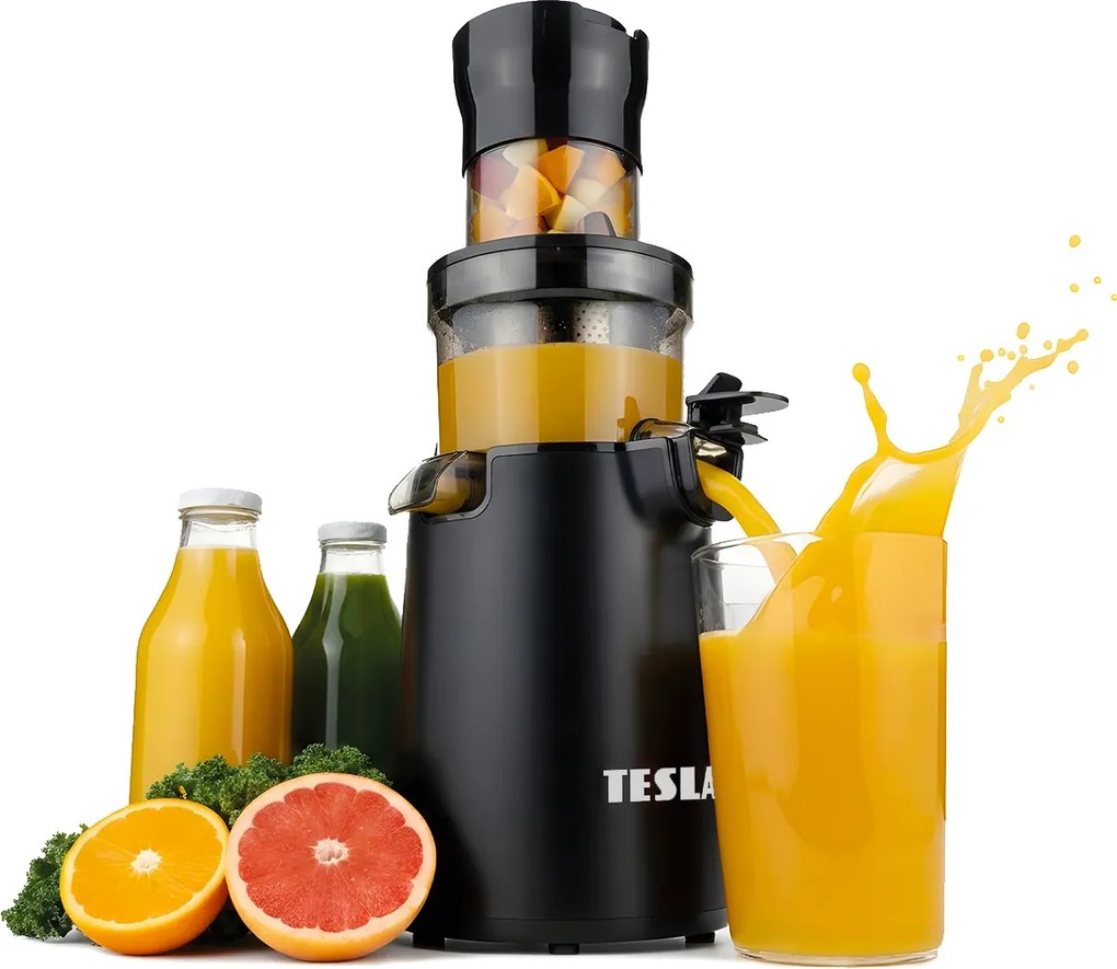 TESLA SlowJuicer SJ500 XL - nízkootáčkový šnekový odšťavňovač