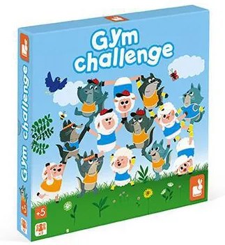 Janod Společenská hra pro děti Gym Challenge